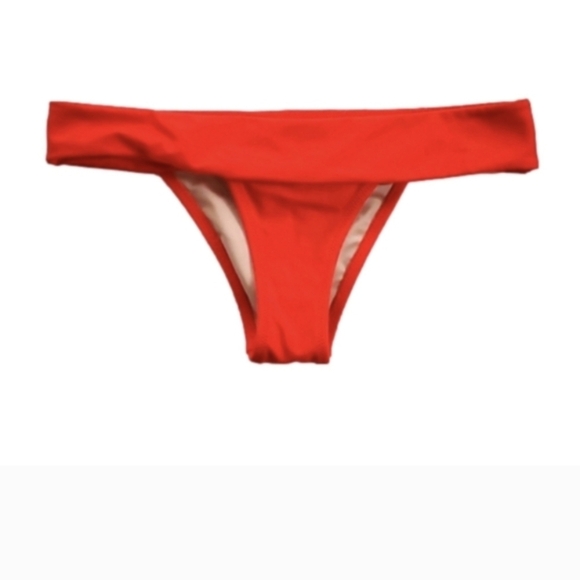 Victoria's Secret | Swim | Rare Victorias Secret Red Cheeky Bikini ...